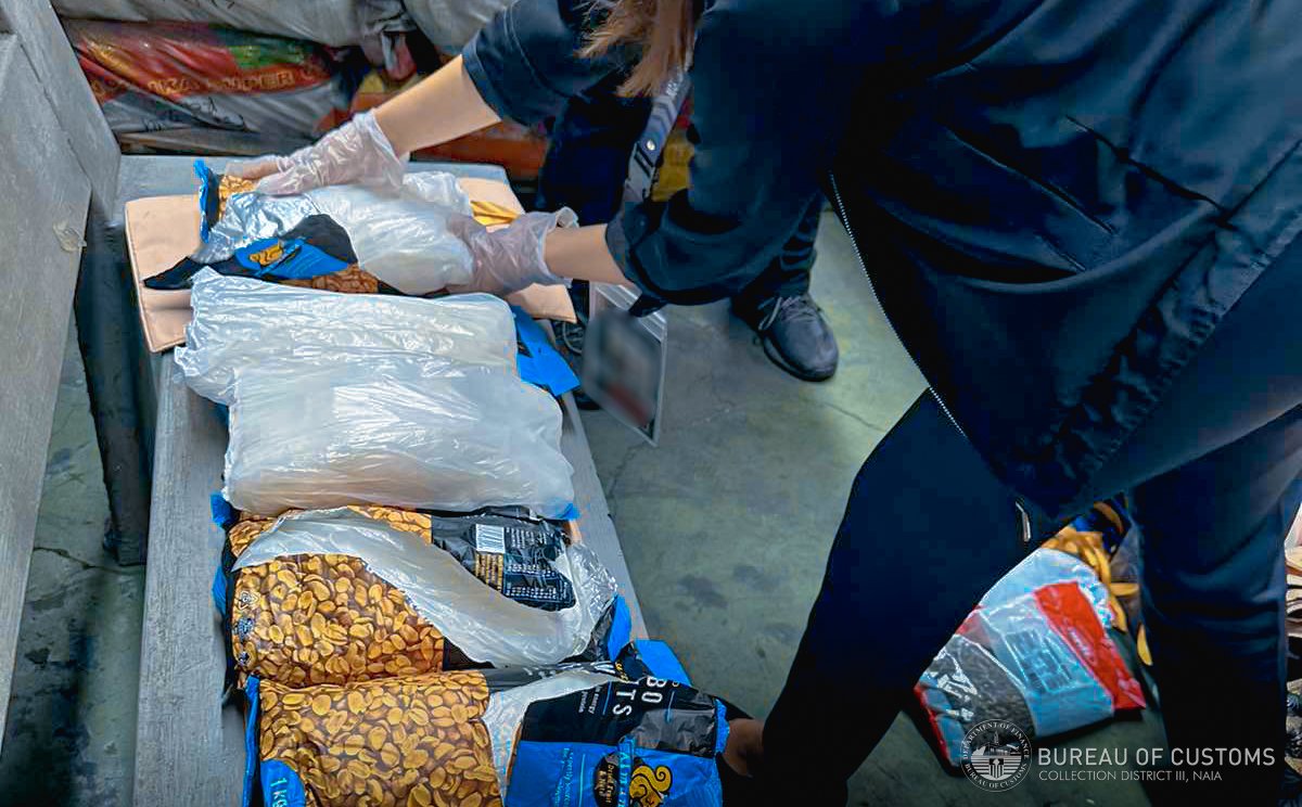 BOC-NAIA, PDEA, and NAIA-IADITG Intercept P45.9M Shabu in Pasay City
